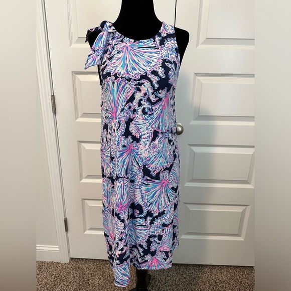 Lilly Pulitzer | Dresses | Lilly Pulitzer Luella Dress In Deep Sea Navy ...